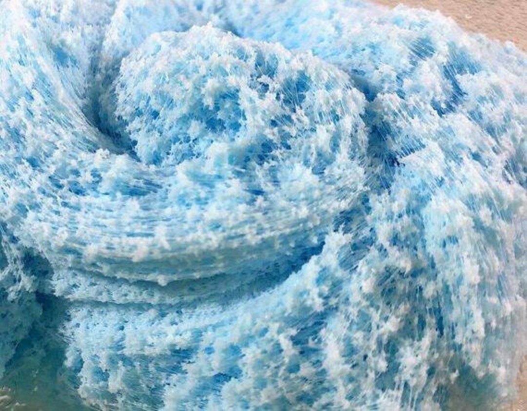 3oz Custom Made Fluffy Slime Snow Slime. Scented Slime Cloud Slime ...
