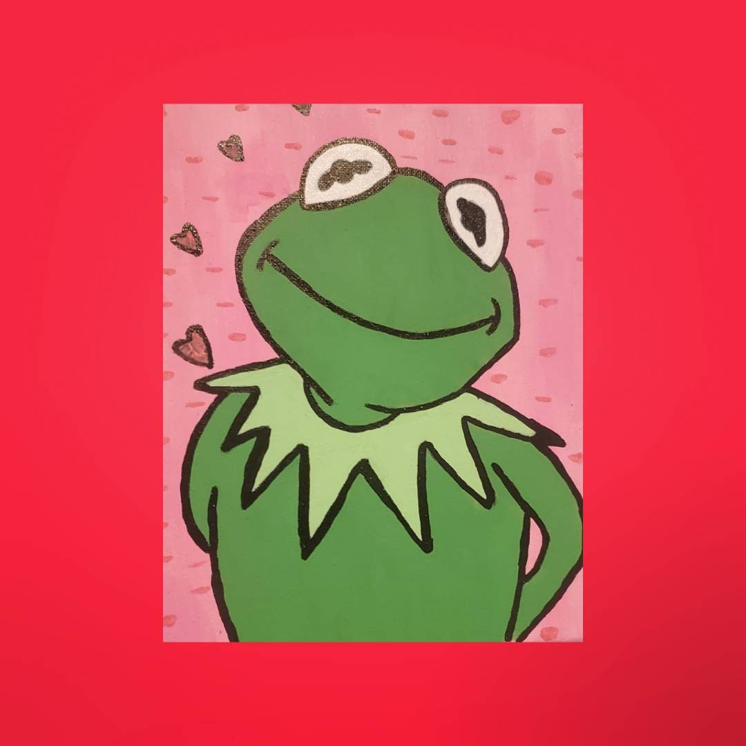 Green Kermit Mums