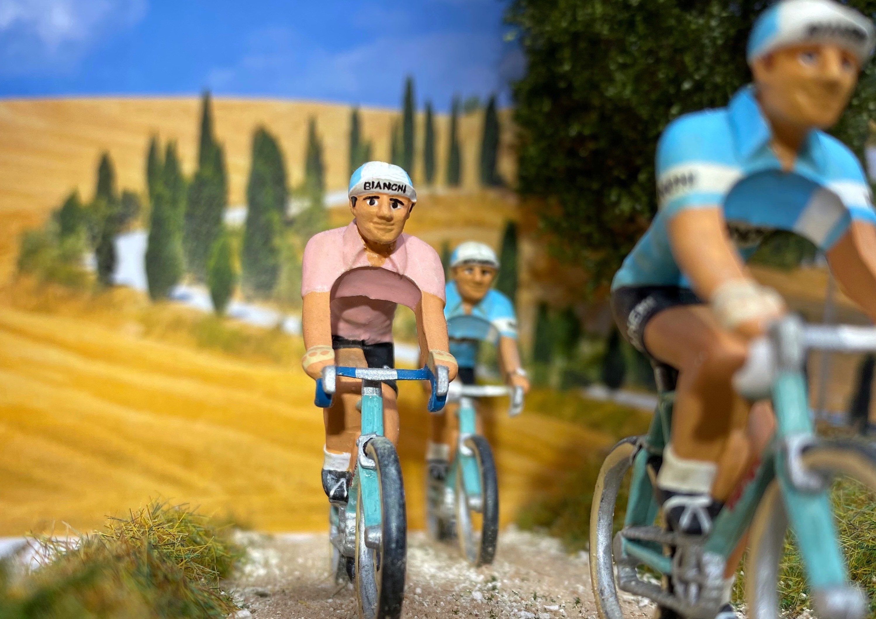 Fausto Coppi, Bianchi Themed Diorama - Etsy