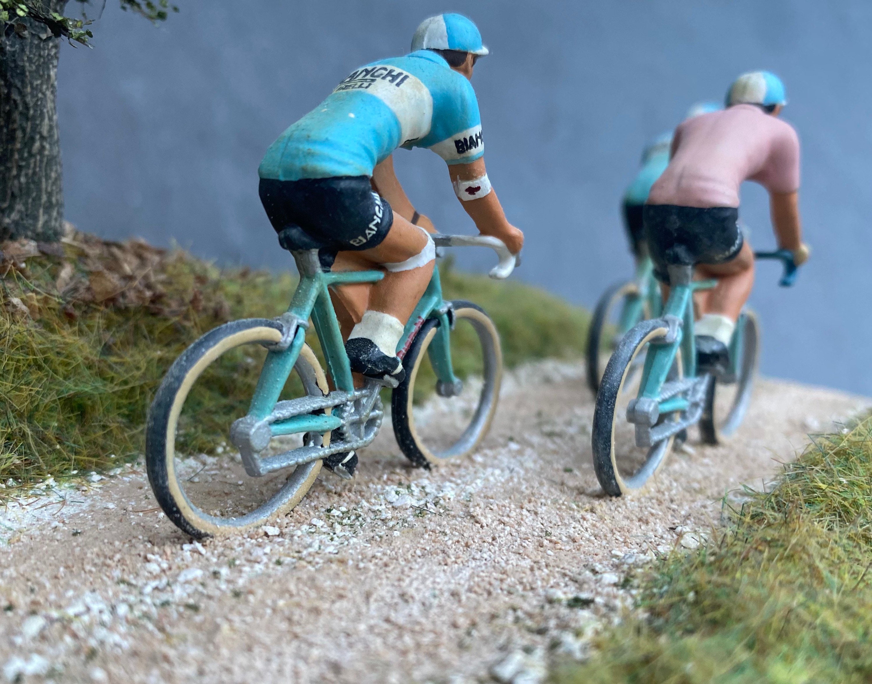 Fausto Coppi, Bianchi Themed Diorama - Etsy