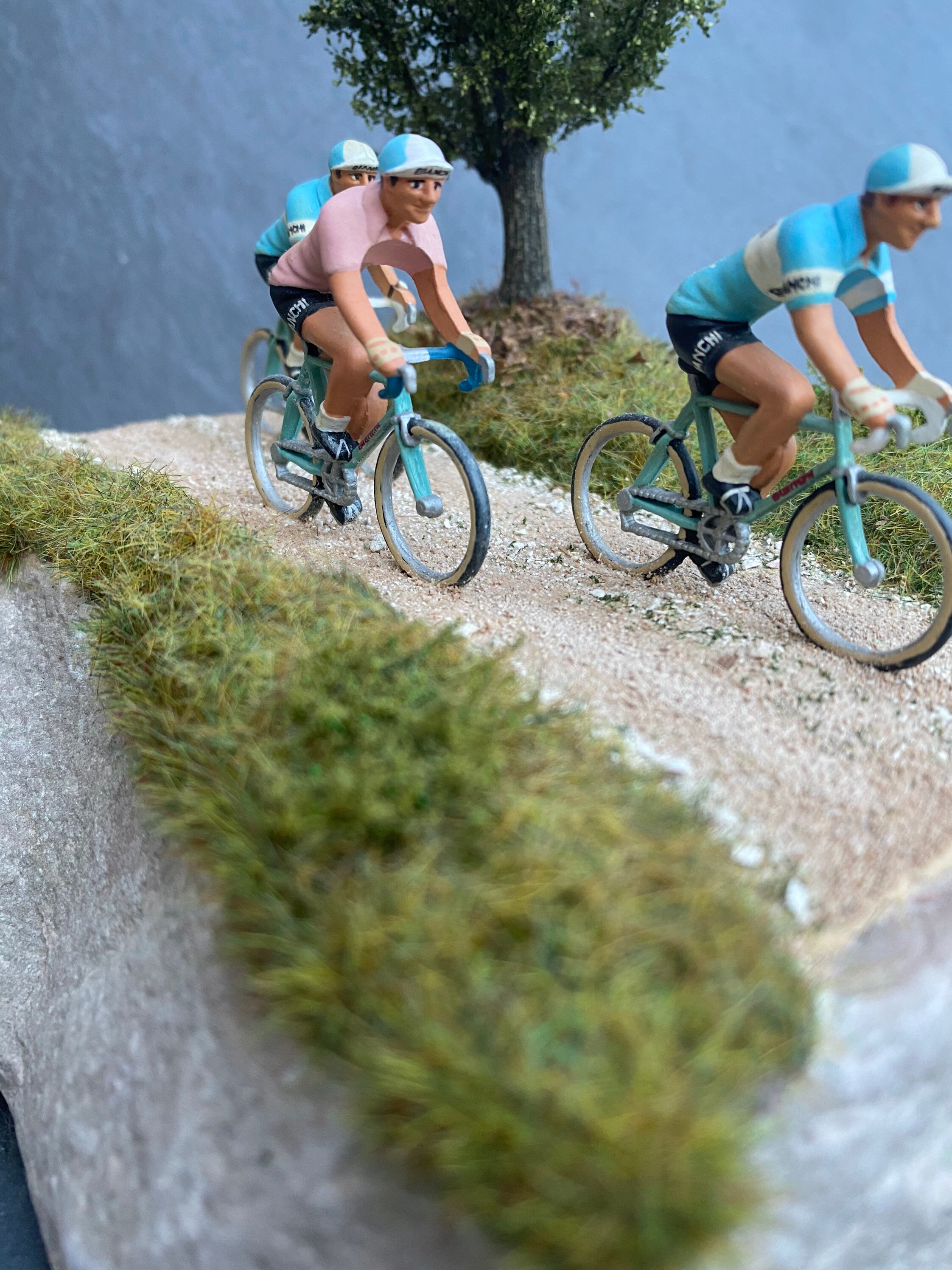 Fausto Coppi, Bianchi Themed Diorama - Etsy