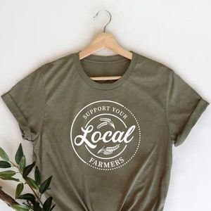 Support Your Local Farmers Shirt, Farming Shirt, Country Shirt, Pride ...