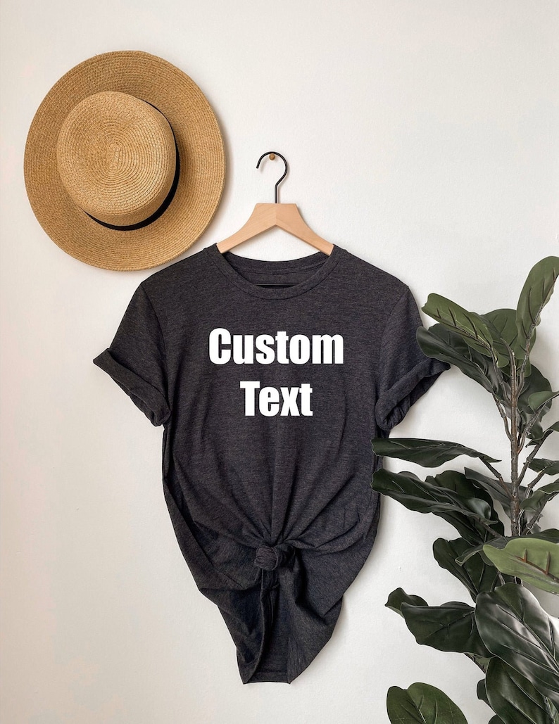 Custom Shirts, Custom Text, Custom Shirt, Customized Shirts, Customize ...