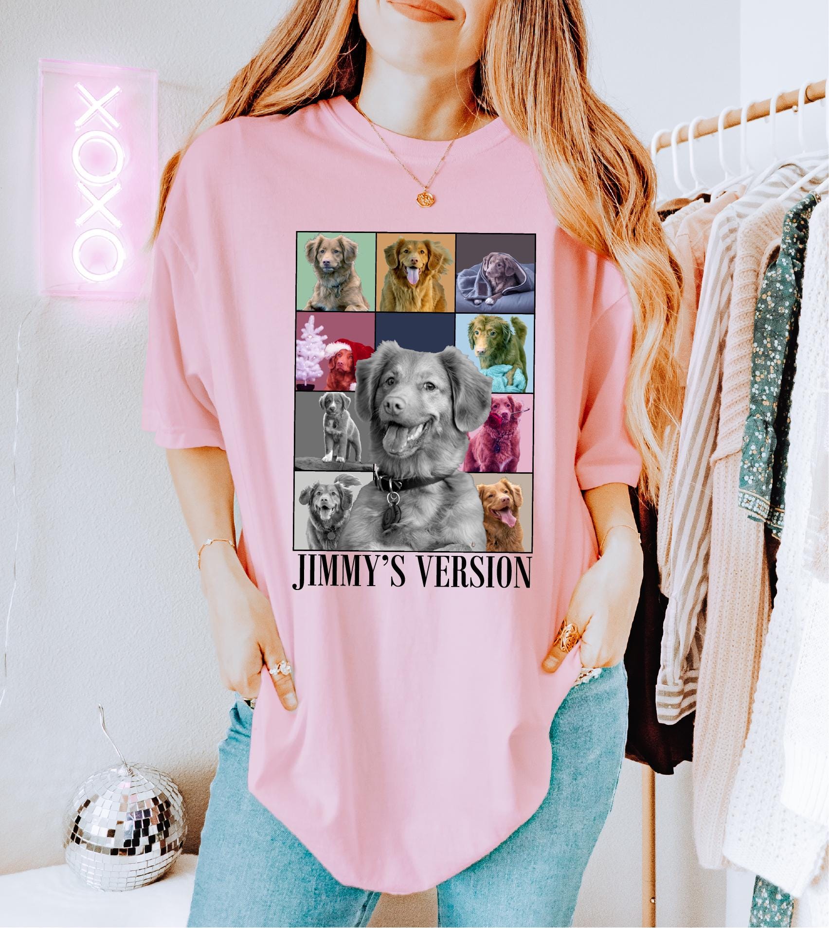 Personalized Dog Portrait Shirt, 90's Dog Owner Shirt, Personalized Dog ...