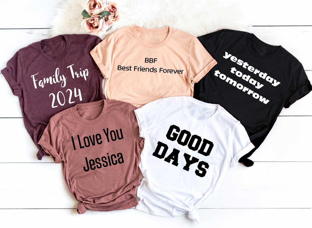 Personalized Shirt, Custom T-shirts, Custom Shirt, Personalized Shirt ...