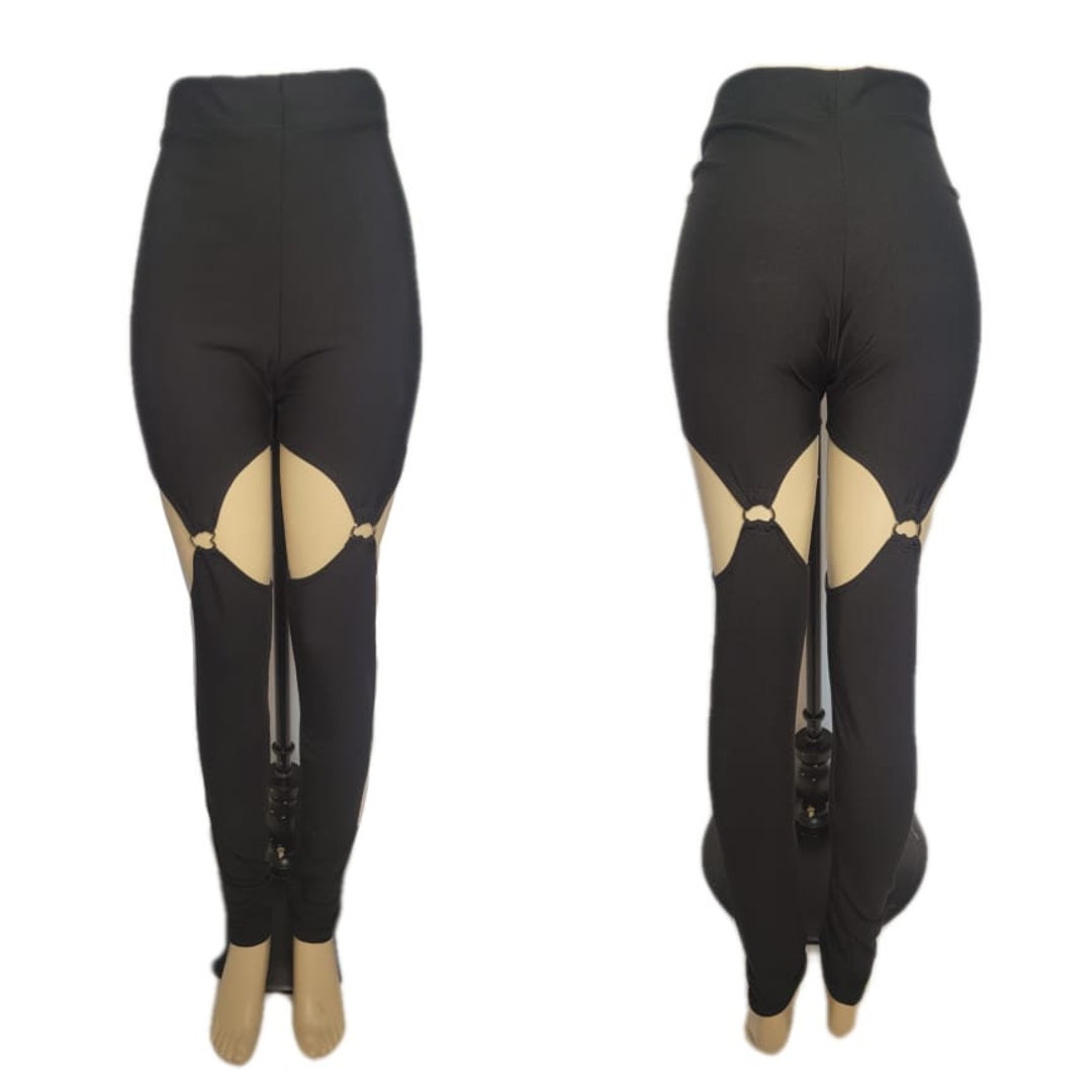 Heart Strings Circus Garter Leggings Fire Friendly - Etsy