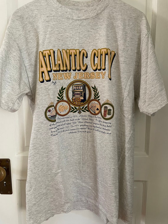 Vintage Atlantic City T-Shirt / Vintage Riddim Tee / … - Gem