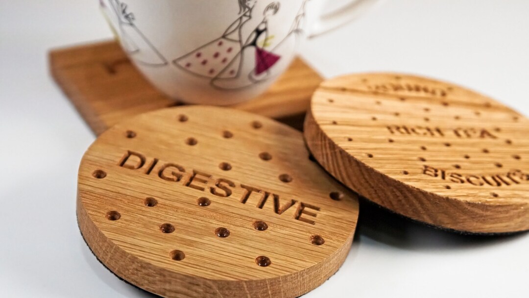 Digestive Coaster - Etsy UK