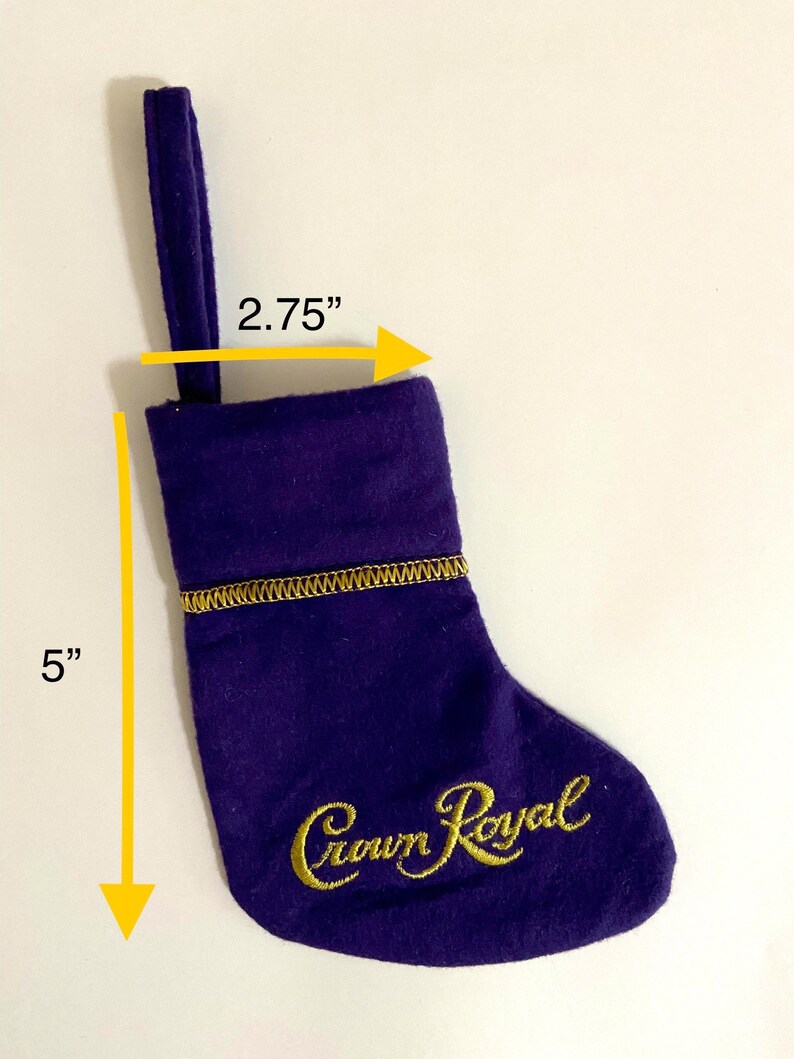 Crown Royal Christmas Stocking Ornament - Etsy