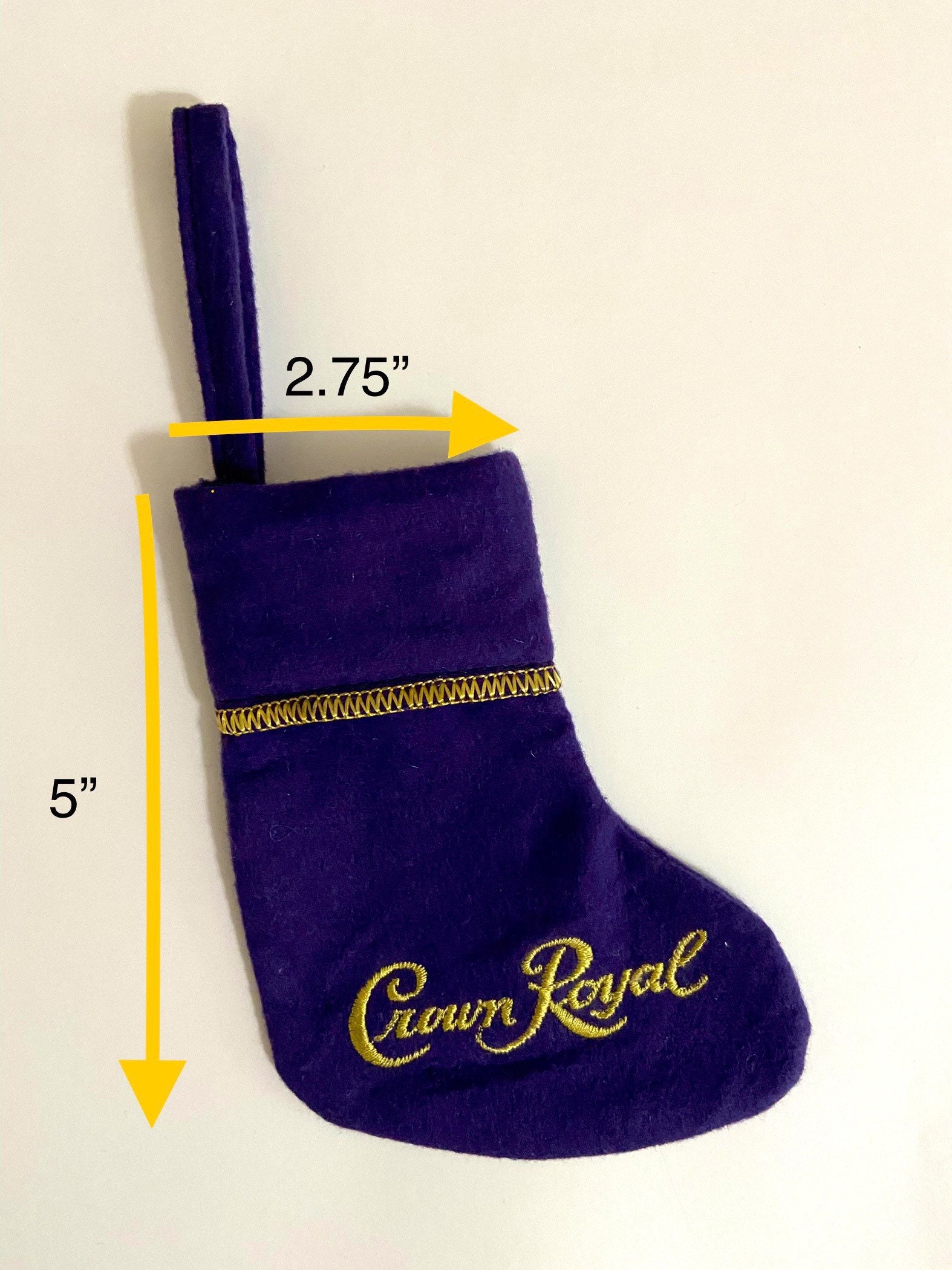 Crown Royal Christmas Stocking Ornament - Etsy