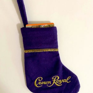 Crown Royal Christmas Stocking Ornament - Etsy