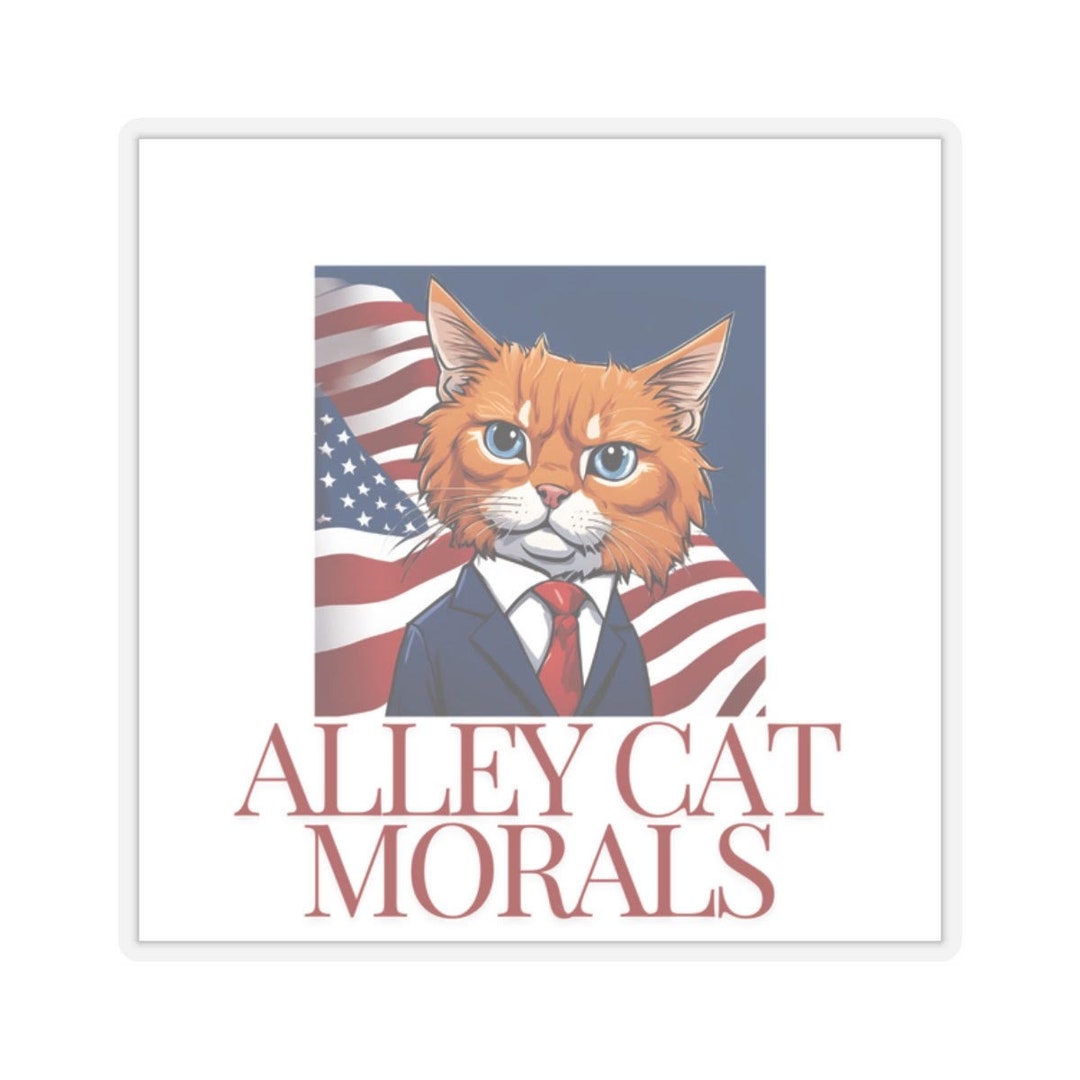 Alley Cat Morals Decal - Etsy