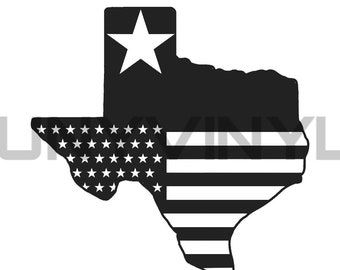 Texas State Decal | Etsy