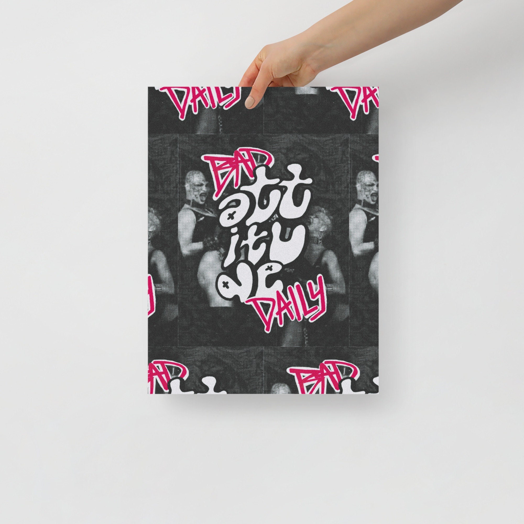 Bad Attitude Daily Poster - Etsy
