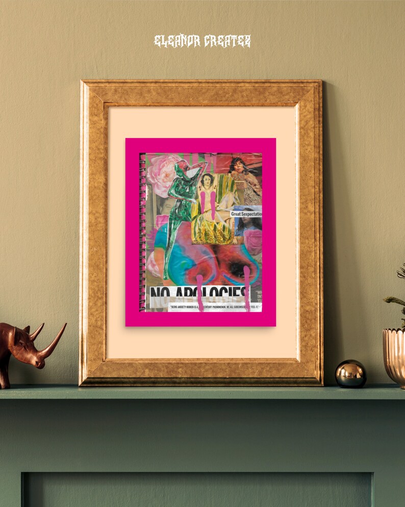 Female Poster, Feminist Poster, Maximalist Wall Art, Bold Feminine ...