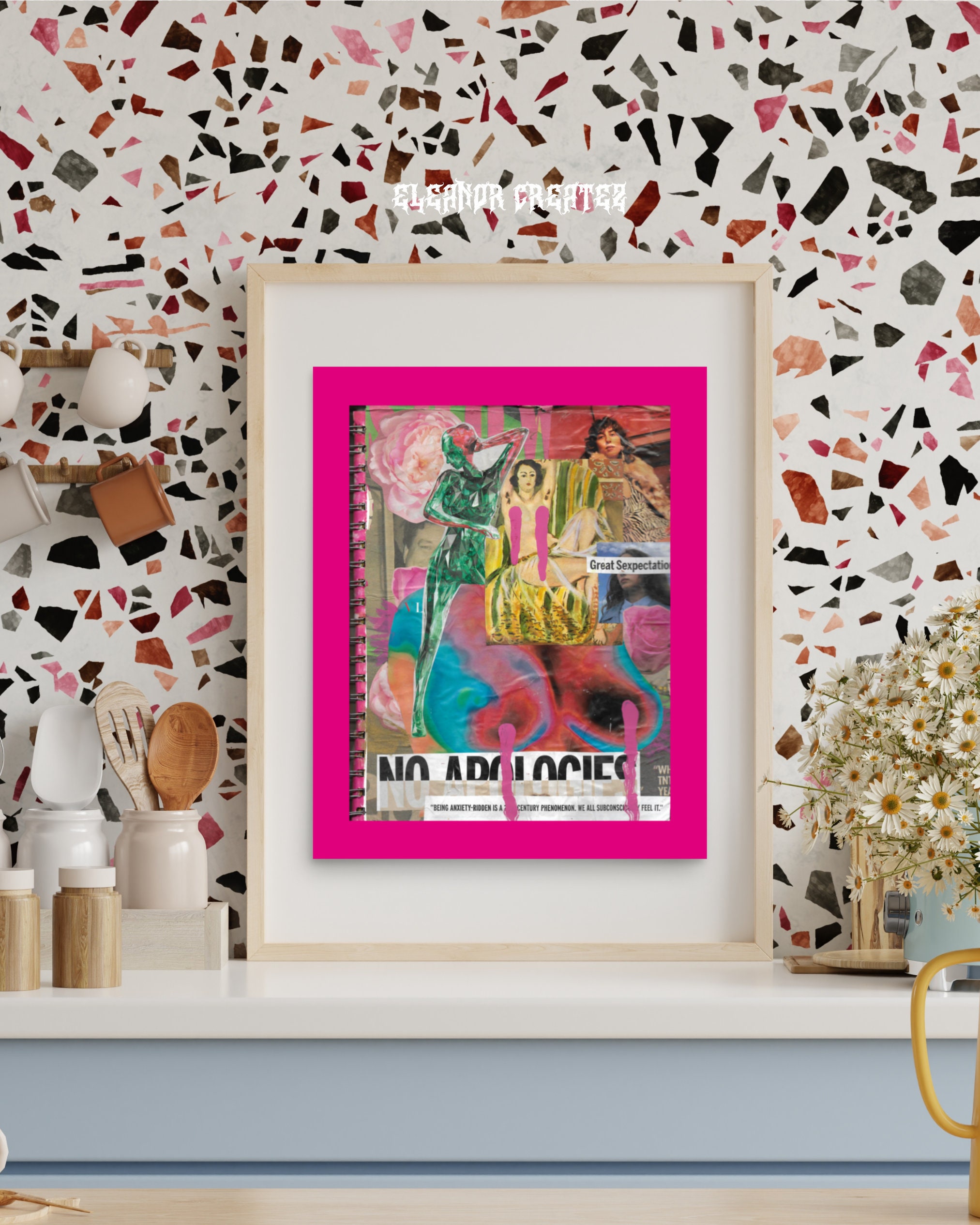 Female Poster, Feminist Poster, Maximalist Wall Art, Bold Feminine ...