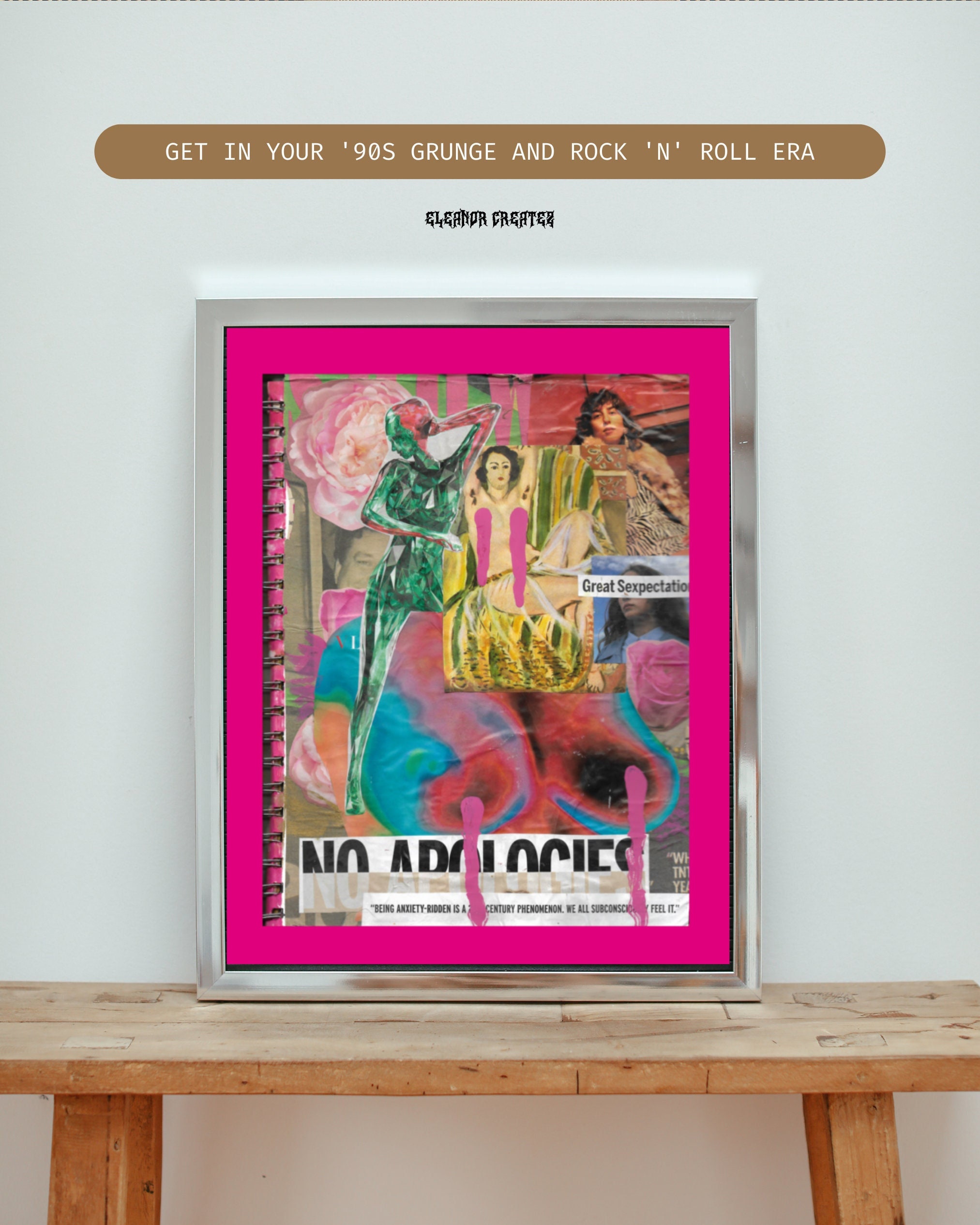 Female Poster, Feminist Poster, Maximalist Wall Art, Bold Feminine ...