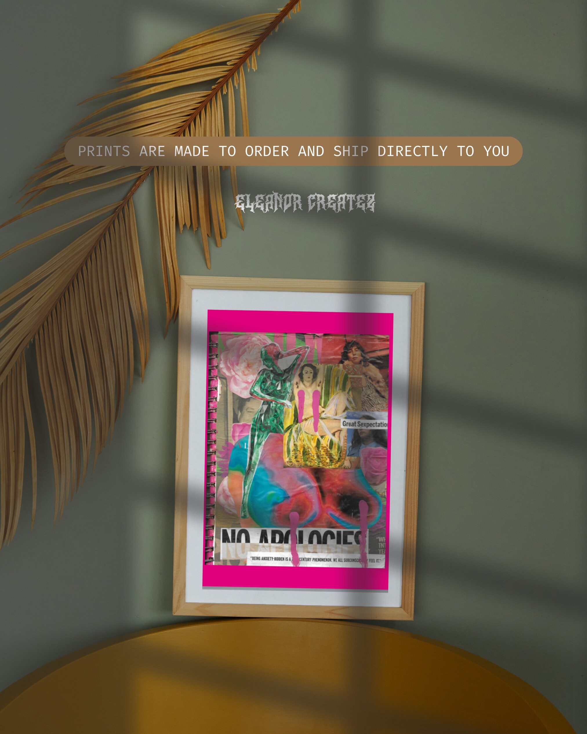 Female Poster, Feminist Poster, Maximalist Wall Art, Bold Feminine ...