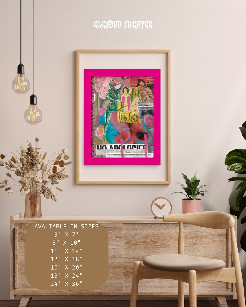 Female Poster, Feminist Poster, Maximalist Wall Art, Bold Feminine ...