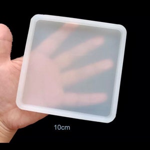 Square Silicone Mold Set for Resin, Large Medium Small, Shiny Resin ...