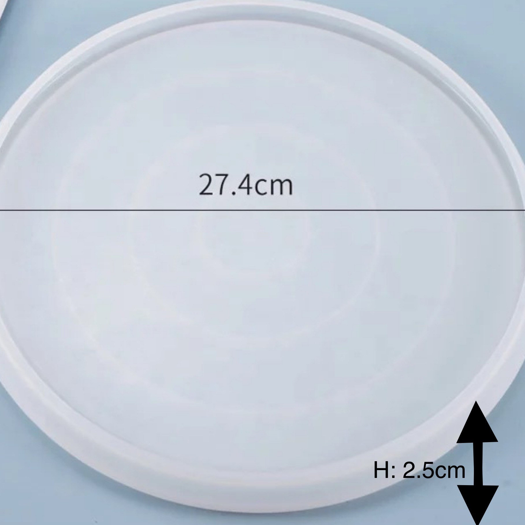 Large Round Tray Mold Large Tray Mold DIY Round Circle | Etsy