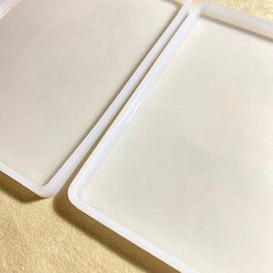 Rectangle Resin Silicone Molds Set Large Medium Small, Shiny Resin ...