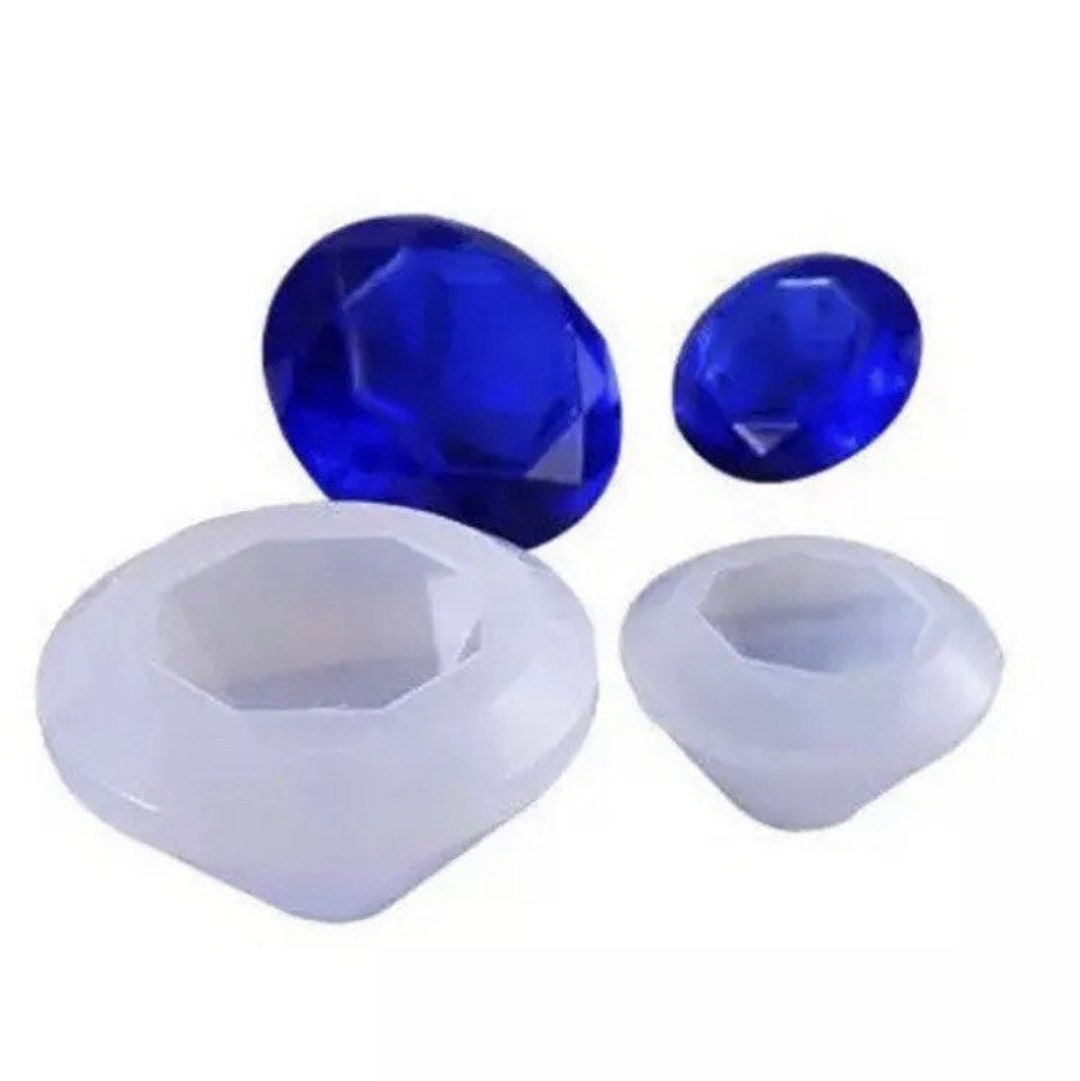 Gem Silicone Mold Large and Small Shiny Resin Silicone Molds - Etsy