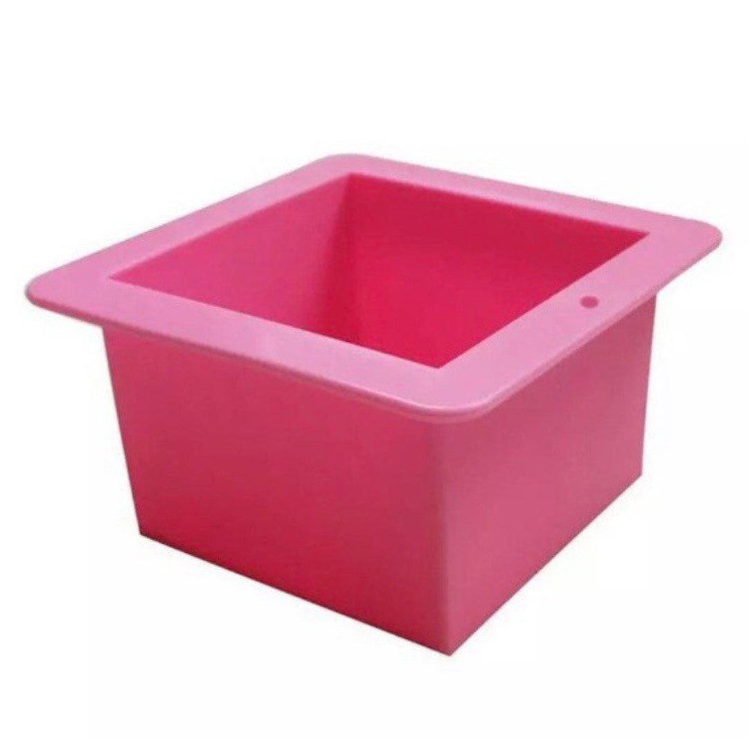 Large Cube Silicone Mold, Soap Mold, Clay Candles Jewelry Mold , Soap ...