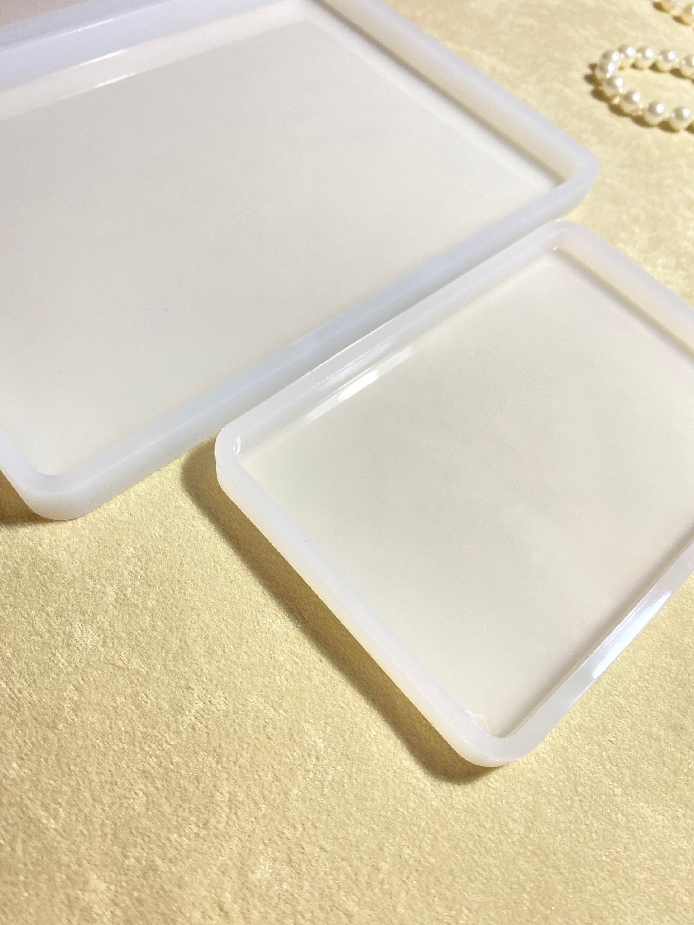 Rectangle Resin Silicone Molds Set Large Medium Small Shiny - Etsy