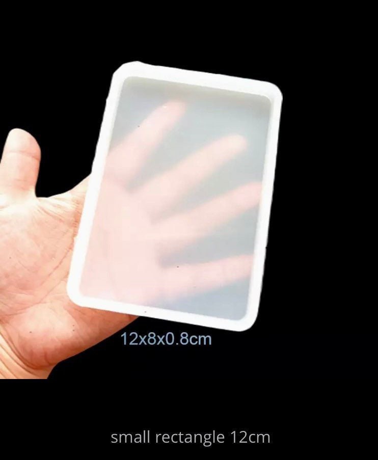 Rectangle Resin Silicone Molds Set Large Medium Small Shiny - Etsy
