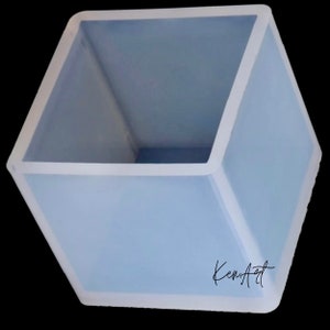 Cube Silicone Mold Large, Soap Mold, Casting Resin Clay Candles Jewelry ...