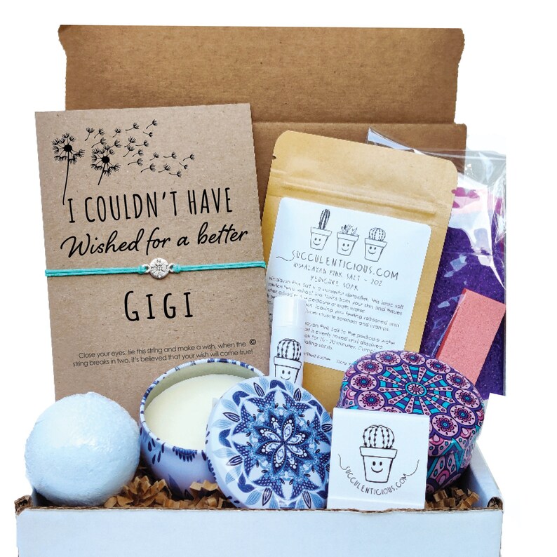 Gigi Gift Box Lavender Oil Gigi Birthday Gift Box for Gigi - Etsy