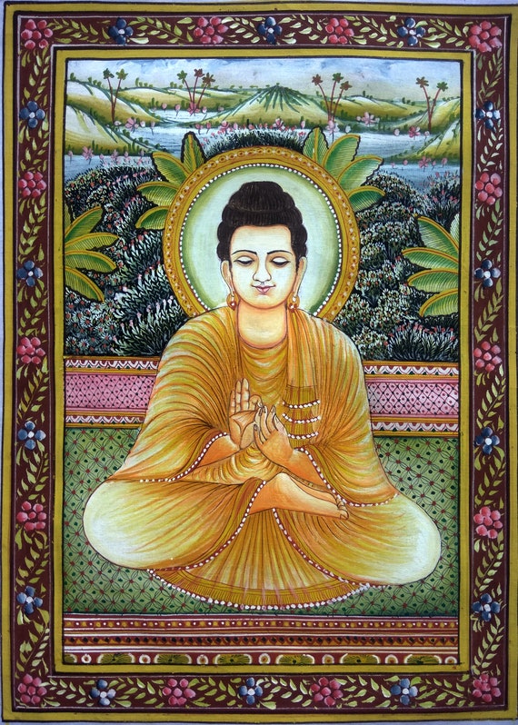 Indian Buddha Paintings
