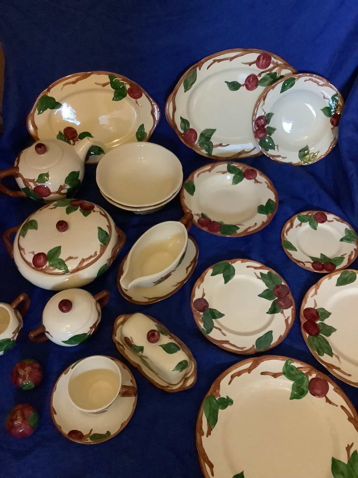 Franciscan Apple Ware Made in California - Etsy