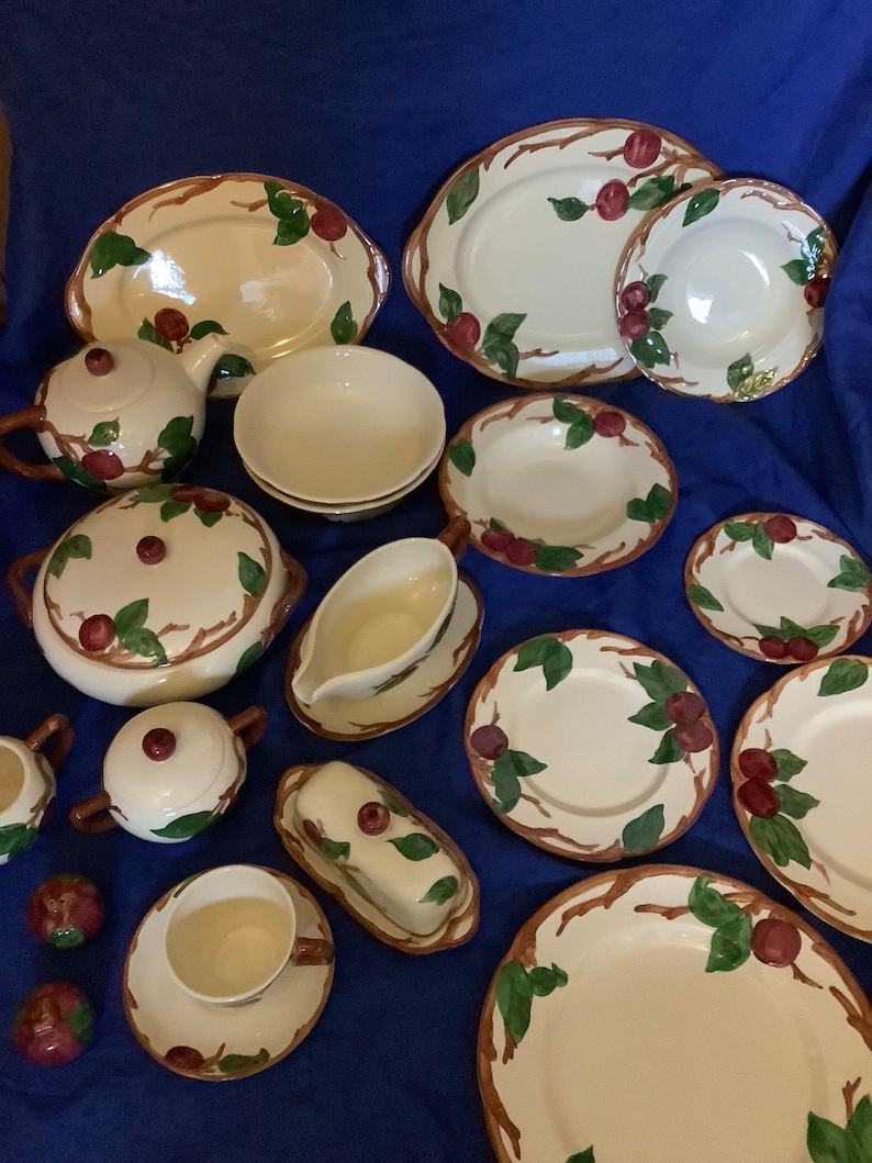 Franciscan Apple Ware Made in California - Etsy