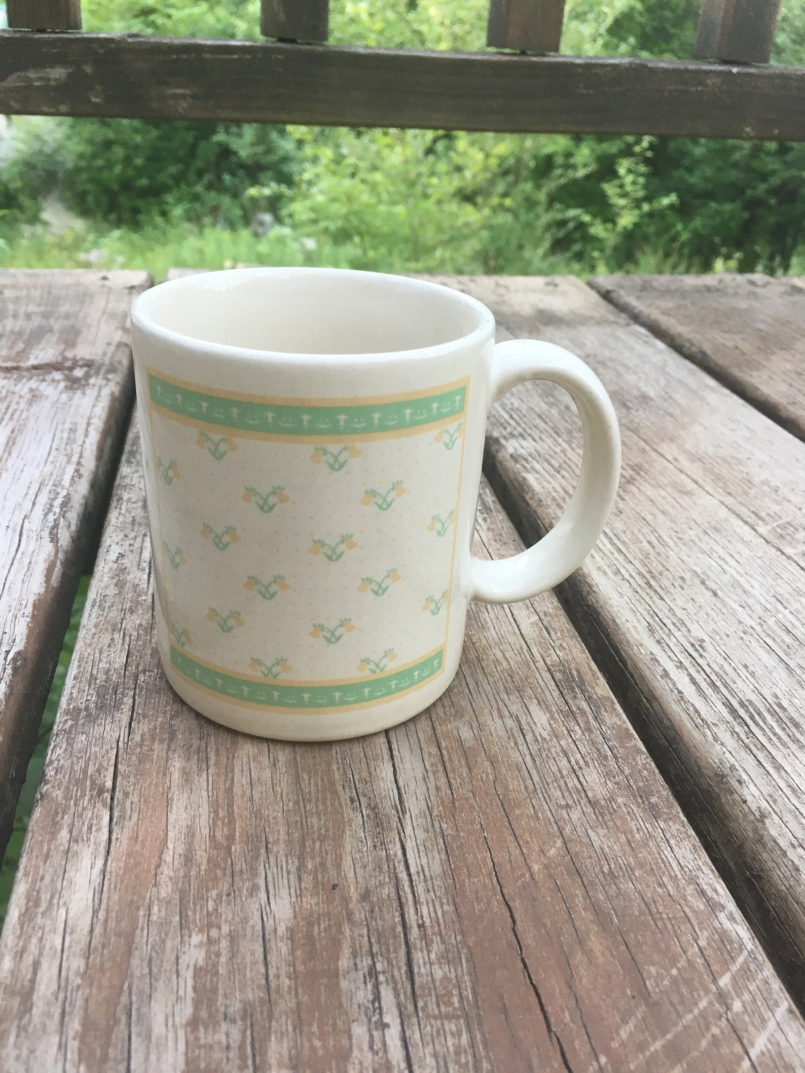 Vintage Japanese Mug With Floral Design - Etsy