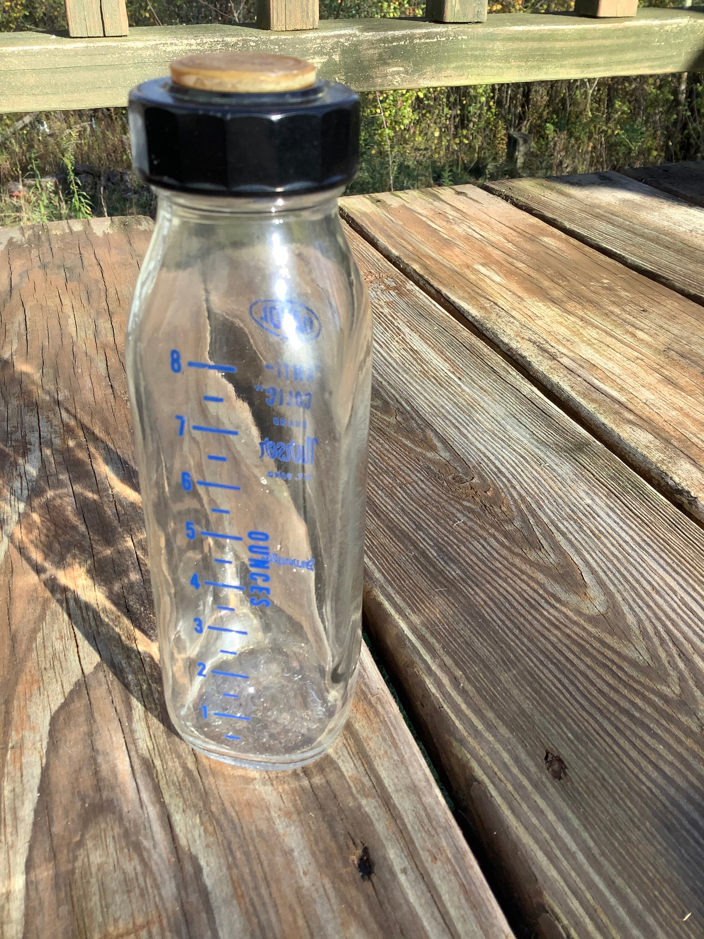 Vintage Davol Botella de Bebé, 8oz - Etsy España