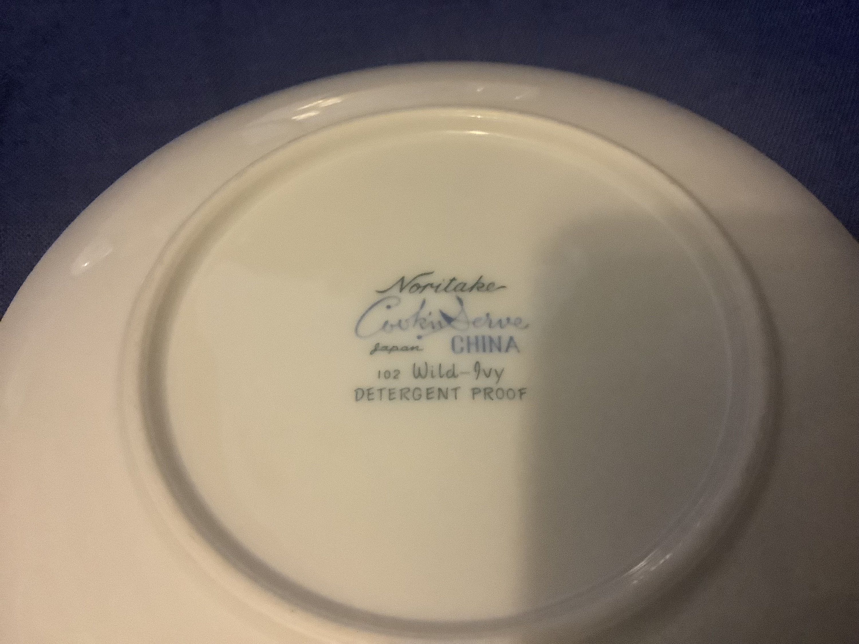 Noritake Wild Ivy Cook N Serve Pattern 102 - Etsy