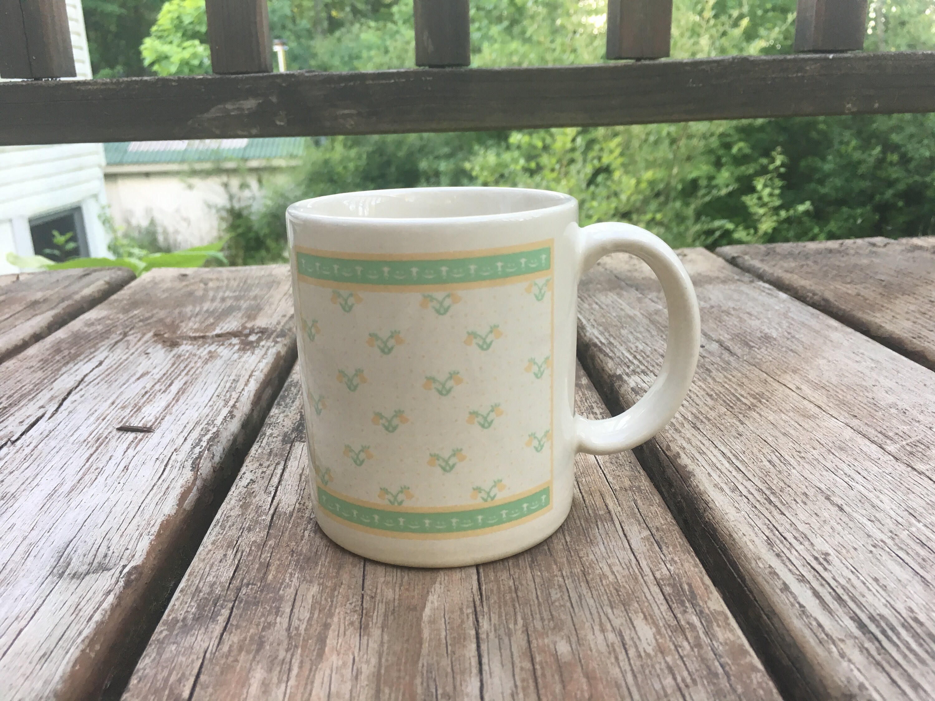 Vintage Japanese Mug With Floral Design - Etsy