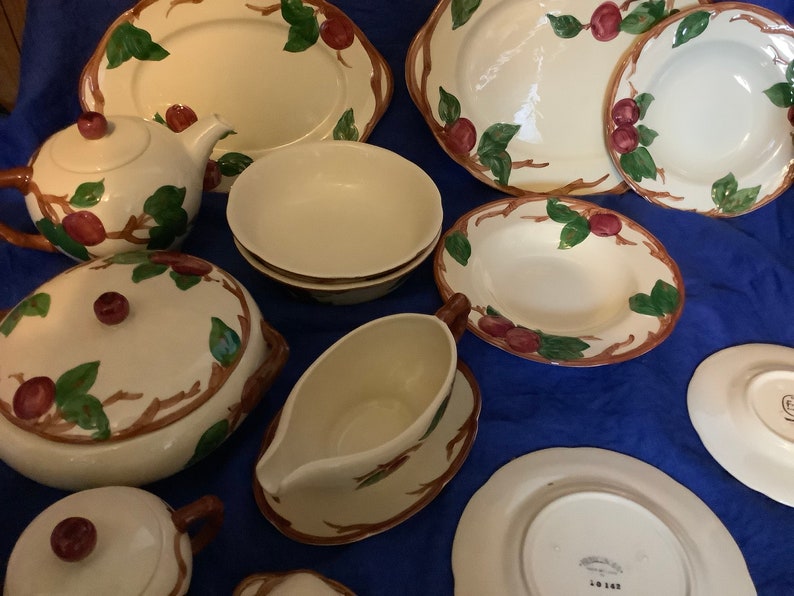 Franciscan Apple Ware Made in California - Etsy