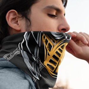 Ninja Neck Gaiter Ninja Face Mask Ninja Covering Scorpion - Etsy
