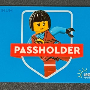 Legoland Florida Annual Pass Cards - Etsy
