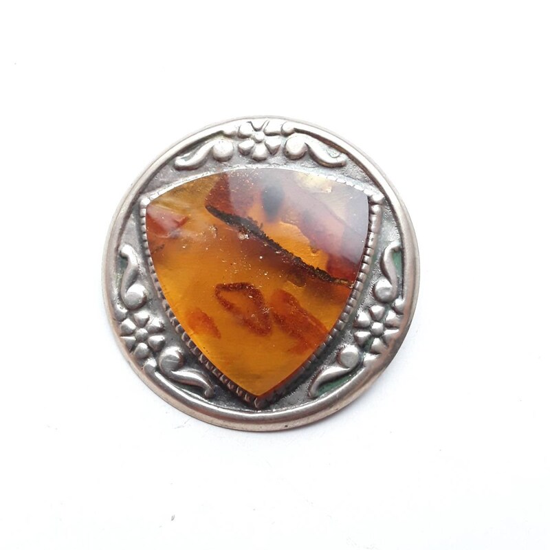 Amber Pin - Etsy