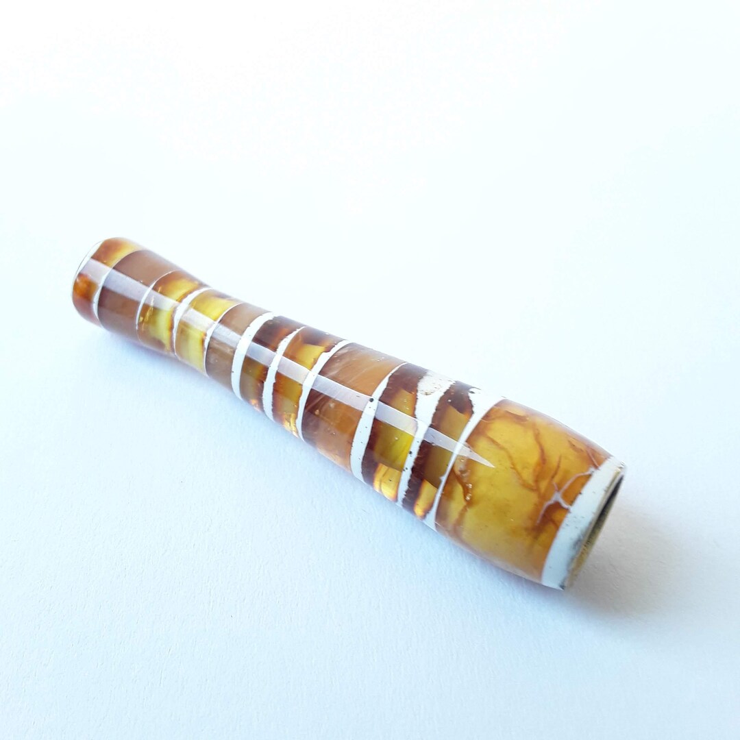 Gemstone Cigarette Holder, Amber Smoking Accessories, Gift for a Smoker ...
