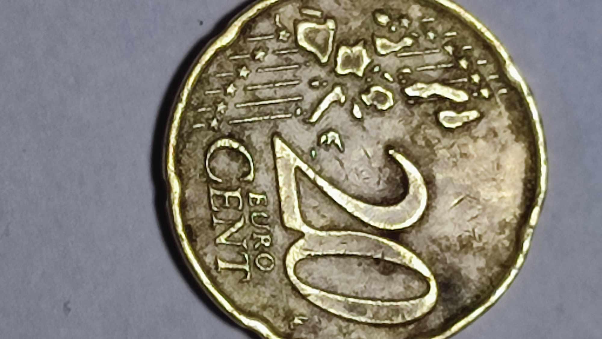 Rare pièce de 20 cents 2002 - Etsy France