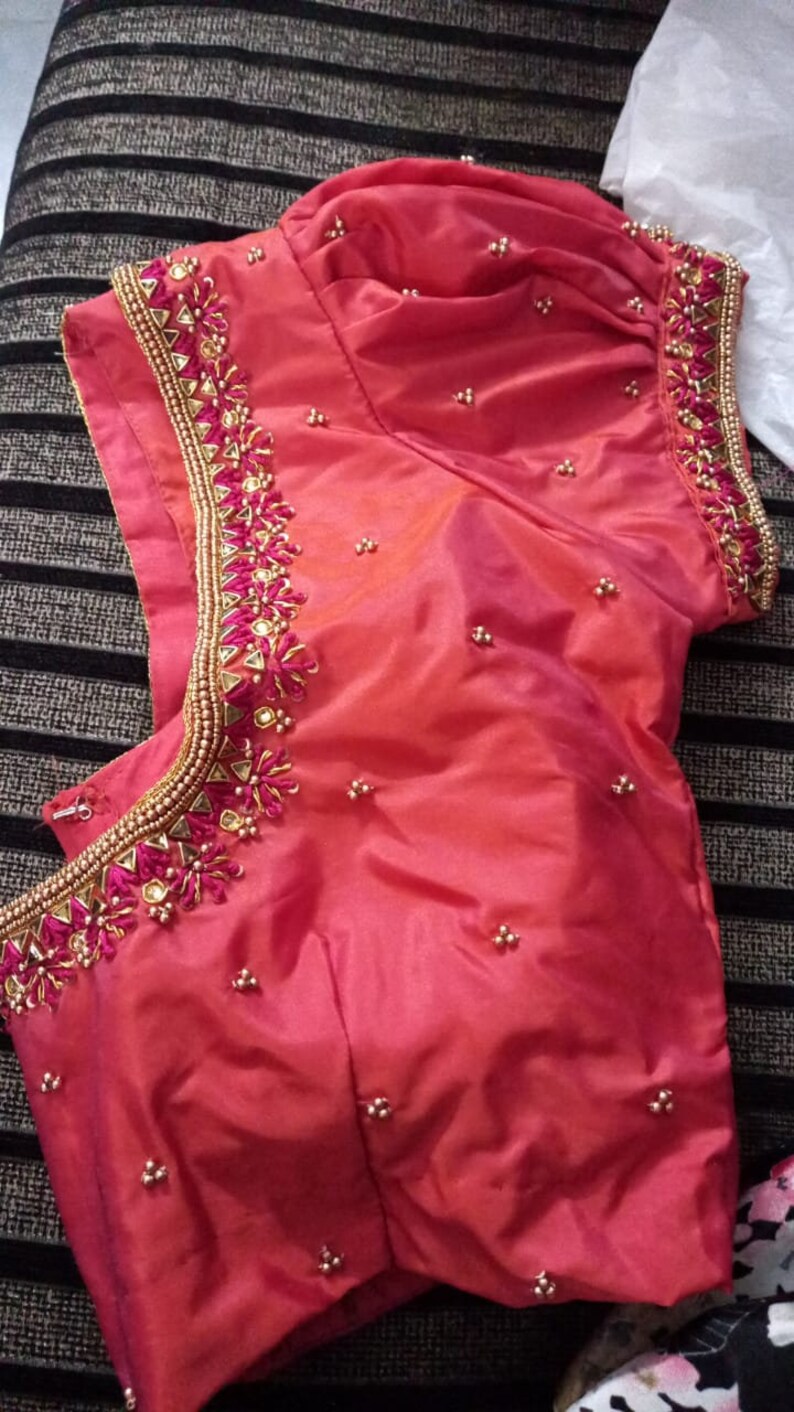 Puff Sleeves Simple Work Blouse | Etsy