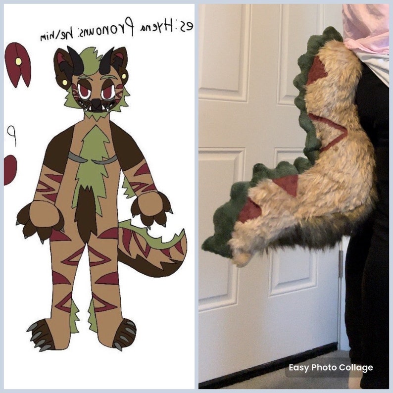 Custom Fursuit Tail - Etsy