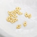 100 Pcs Gold Plated Earring Backs, Gold Earring Stoppers, Gold Earring ...
