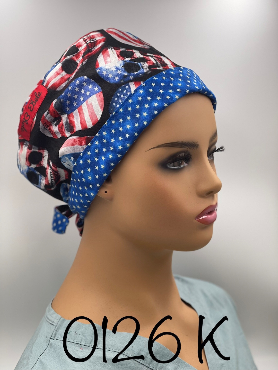 Patriotic, Independence Day.4th of July. Memorial Day.halloween Scrub ...