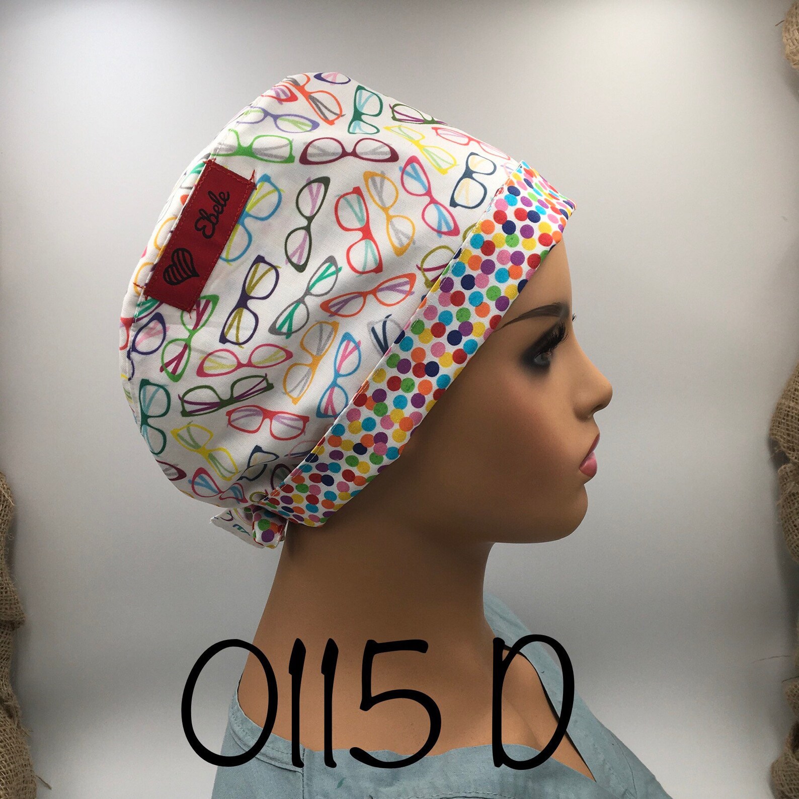 Eye Glasses Galore Scrub Caps: Multi Colored Glasses / Scrub Cap ...